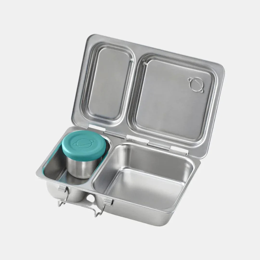 PlanetBox Shuttle - Stainless Steel Small Bento Lunch Box – Lunchtime World